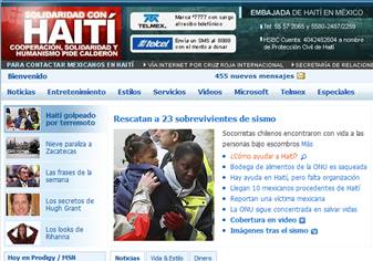 Prodigy MSN ofrece canales para enviar ayuda a los afectados por el ...