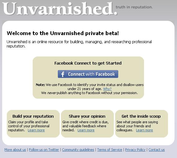 Unvarnished, referencias de terceros - Reseñando.com