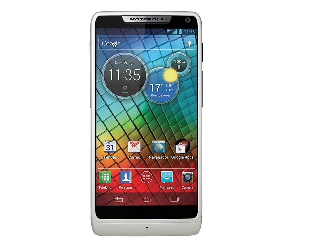 Motorola RAZR i en Blanco - Reseñando